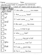 High Frequency Sentences for Kindergarten: The Best Way to Engage Kids ...