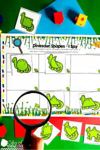 Hands-on Dinosaur Activity Sheets Busy Book Printables