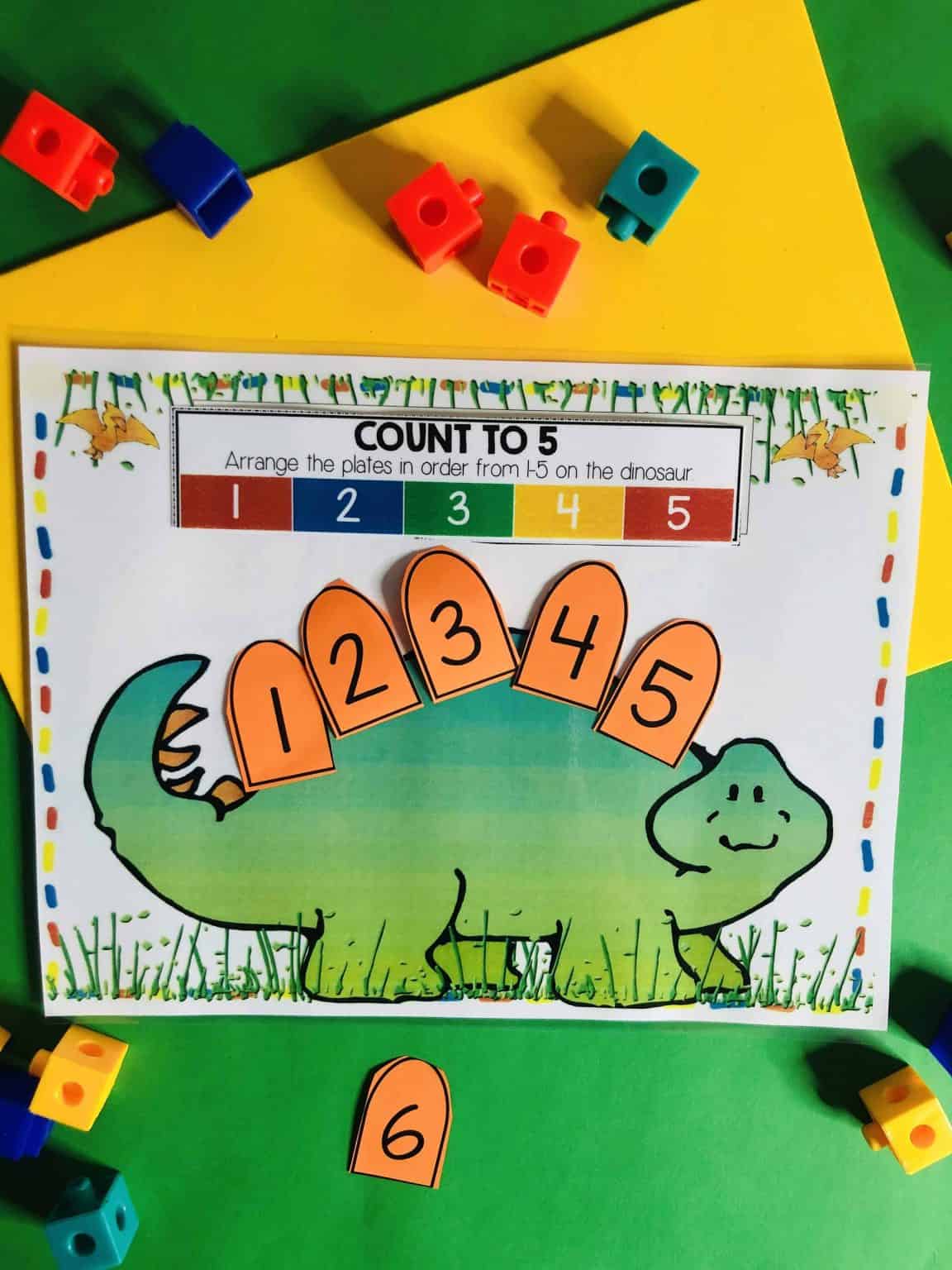 Hands-on Personalised Dinosaur Printable Learning Book - Simple Setup!