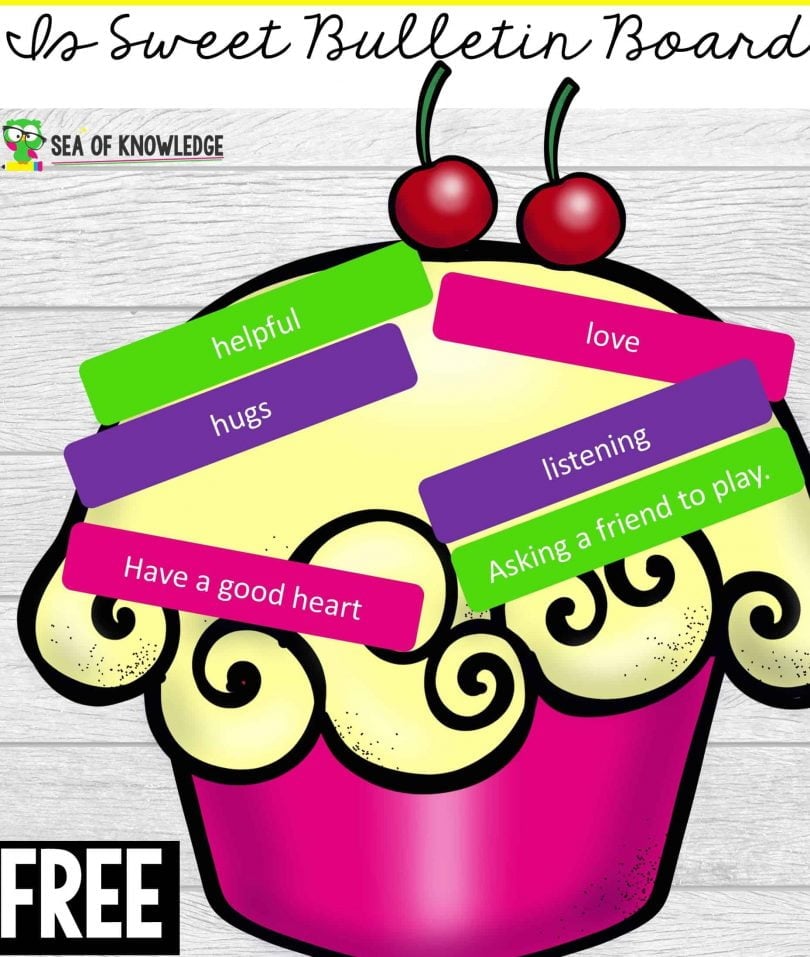 Kindness is Sweet Bulletin Board Ideas Ice Cream Templates inside ...