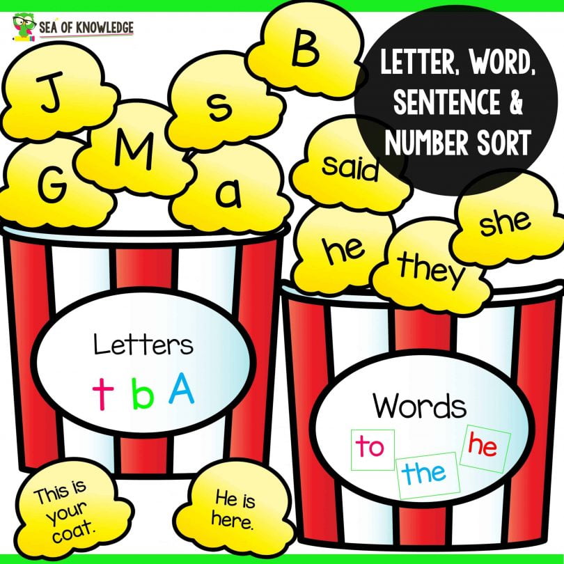 Free Printable ABC Order Worksheets - Doubles as a Craft
