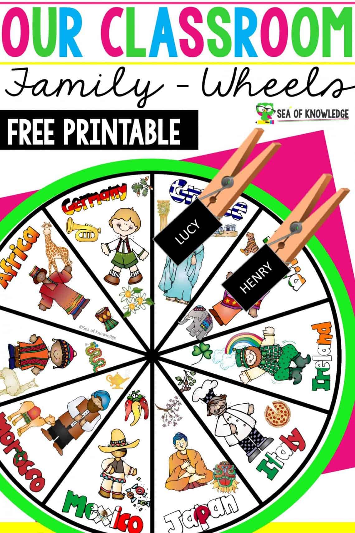 Respecting Differences Lesson Plans: Download a Fun Craft Featuring Rot ...