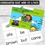 3 of the Best Common Core Kindergarten Sight Words Worksheets