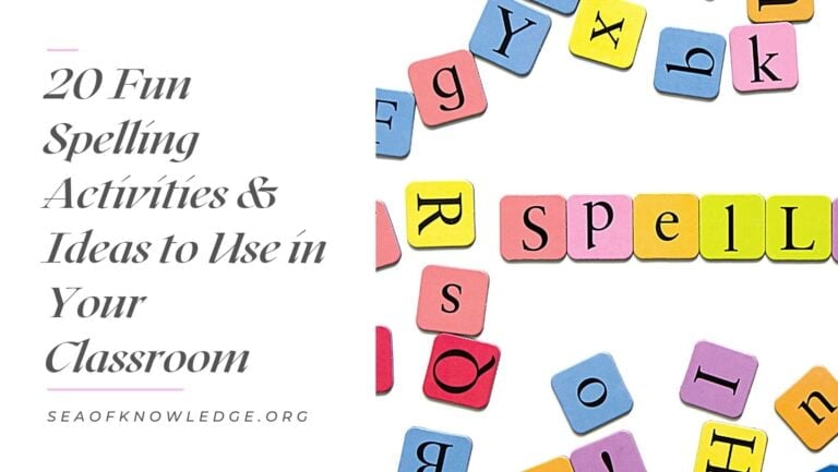 20 Fun Spelling Activities & Ideas to Use in Your Classroom