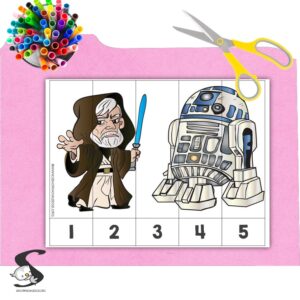 14 Star Wars Activity Sheets PDF Games for Preschool