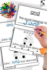 Interactive High Frequency Words PDF Booklets Free Printables