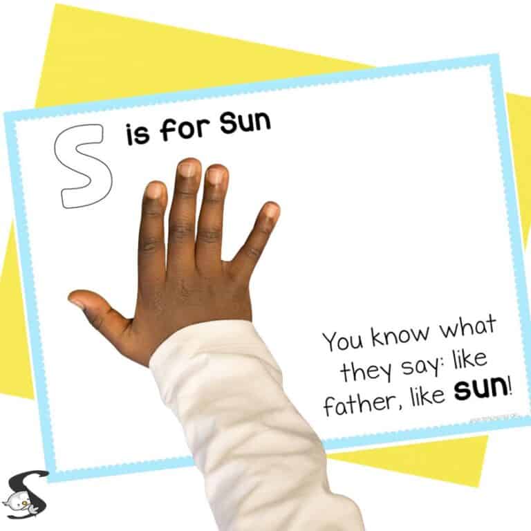 Letter S Handprint Craft Template Printables