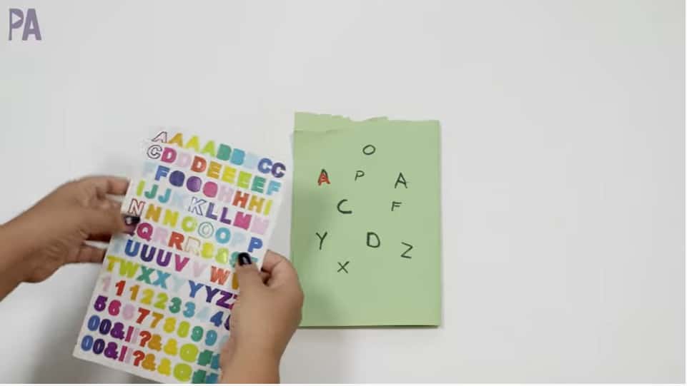 Simple Ways To Teach Toddlers ABC Letters cheap Materials 