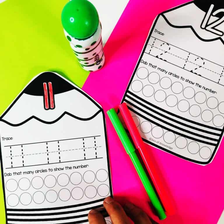 Fun Numbers in the Teens Worksheets and Activities