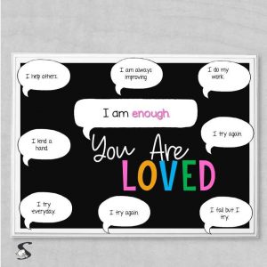 SEL Bulletin Board Ideas Affirmation Templates