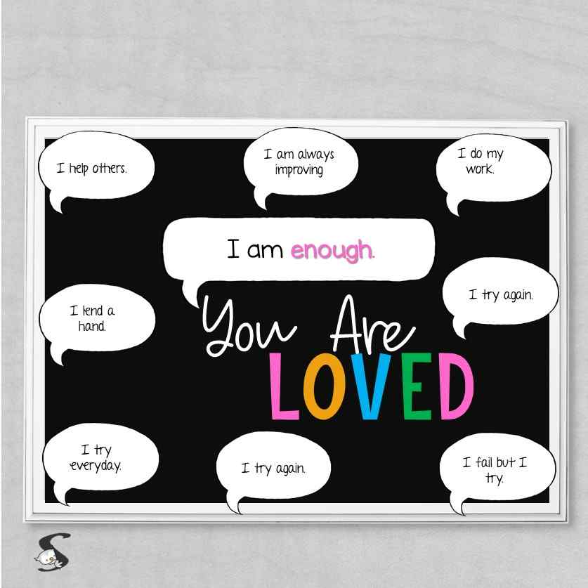 SEL Bulletin Board Ideas Affirmation Templates SEL Bulletin Board Ideas Affirmation Templates