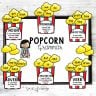 ESL Bulletin Board Ideas Grammar Time Popcorn Display