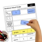 Sight Word Sentences Worksheets Cut & Paste Printables for ESL Learners