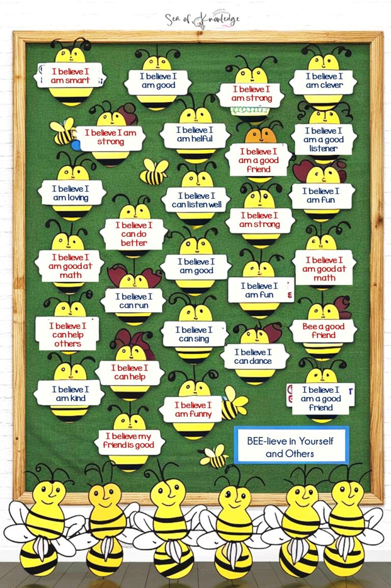 Character education bulletin board ideas Free Bee You Templates