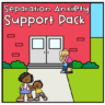 Separation Anxiety Social Story Printable Book + Editable Behavior ...
