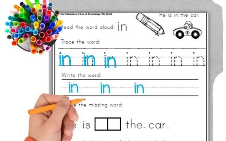 Short i Vowel Words Games and Printables