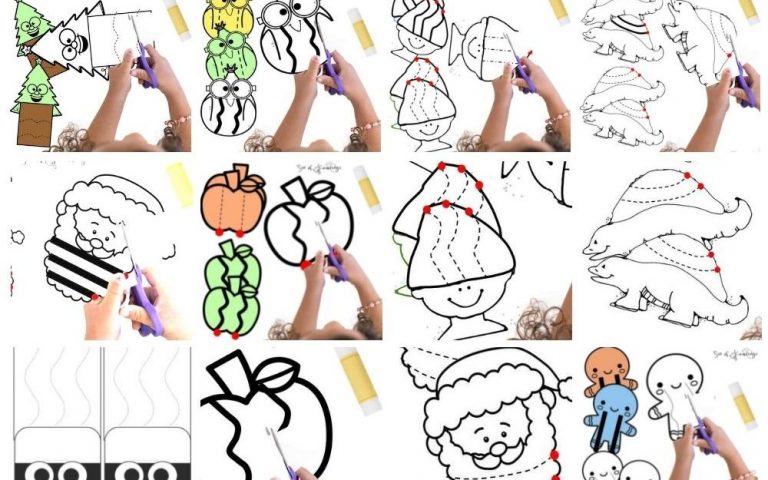 Cutting Worksheets for Preschool
