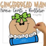 Gingerbread Bulletin Board Ideas [Cute Name Craft]