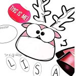 Rudolph the Red Nosed Reindeer Craft [Name and Social Skills]