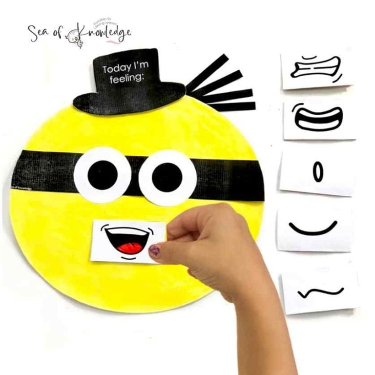 Minion Paper Plate Craft Easy Emotions Craft