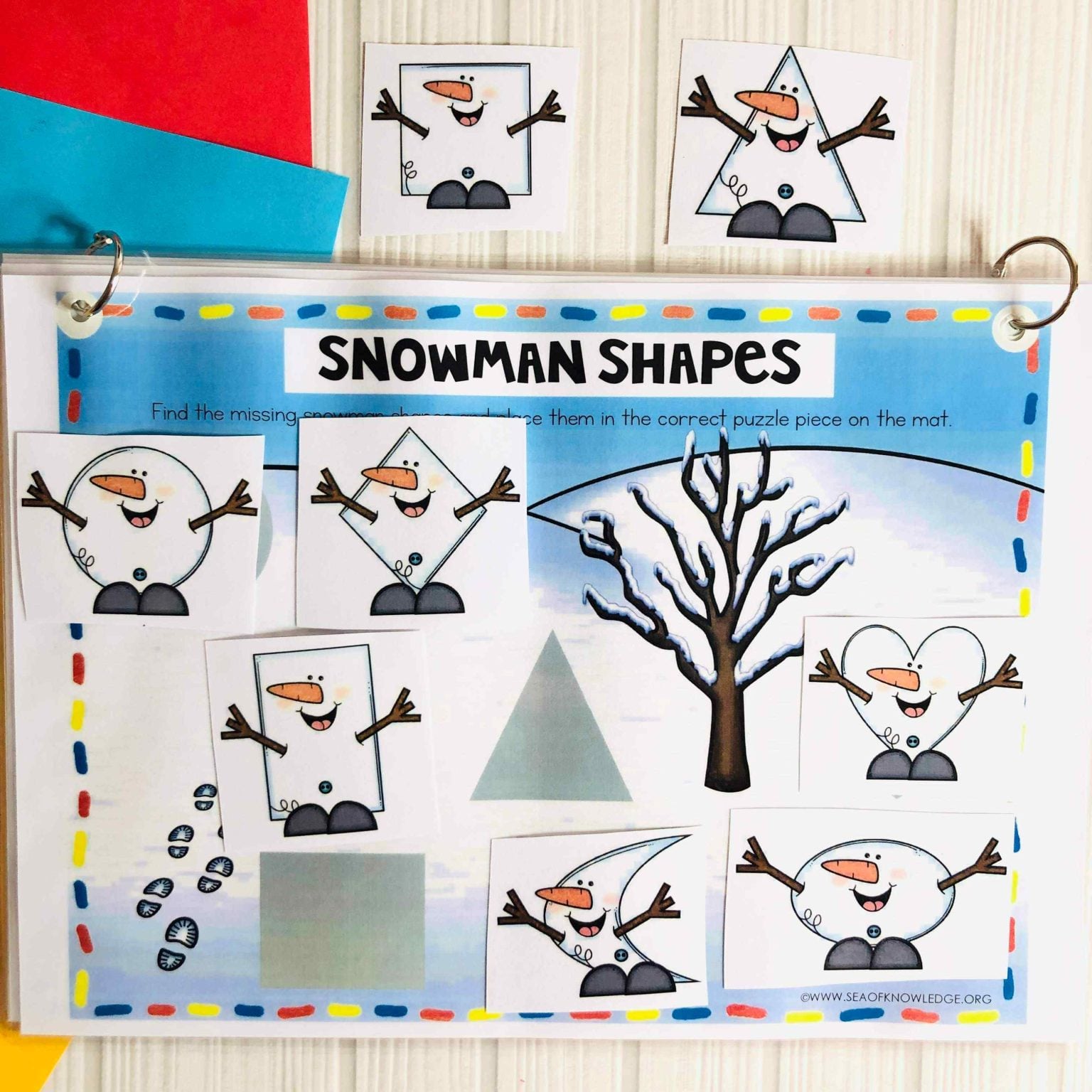 200+ Busy Learning Binder Printables for Preschool & Kinder: Seasonal ...