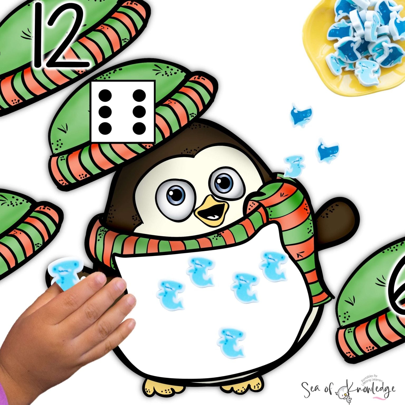 Counting to 10 Tuff Tray – A Fun & Hands-On Way to Learn - Sea of Knowledge