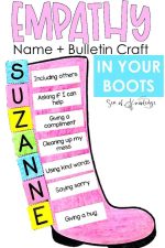 Empathy Bulletin Board Ideas [In Your Boots Craft]