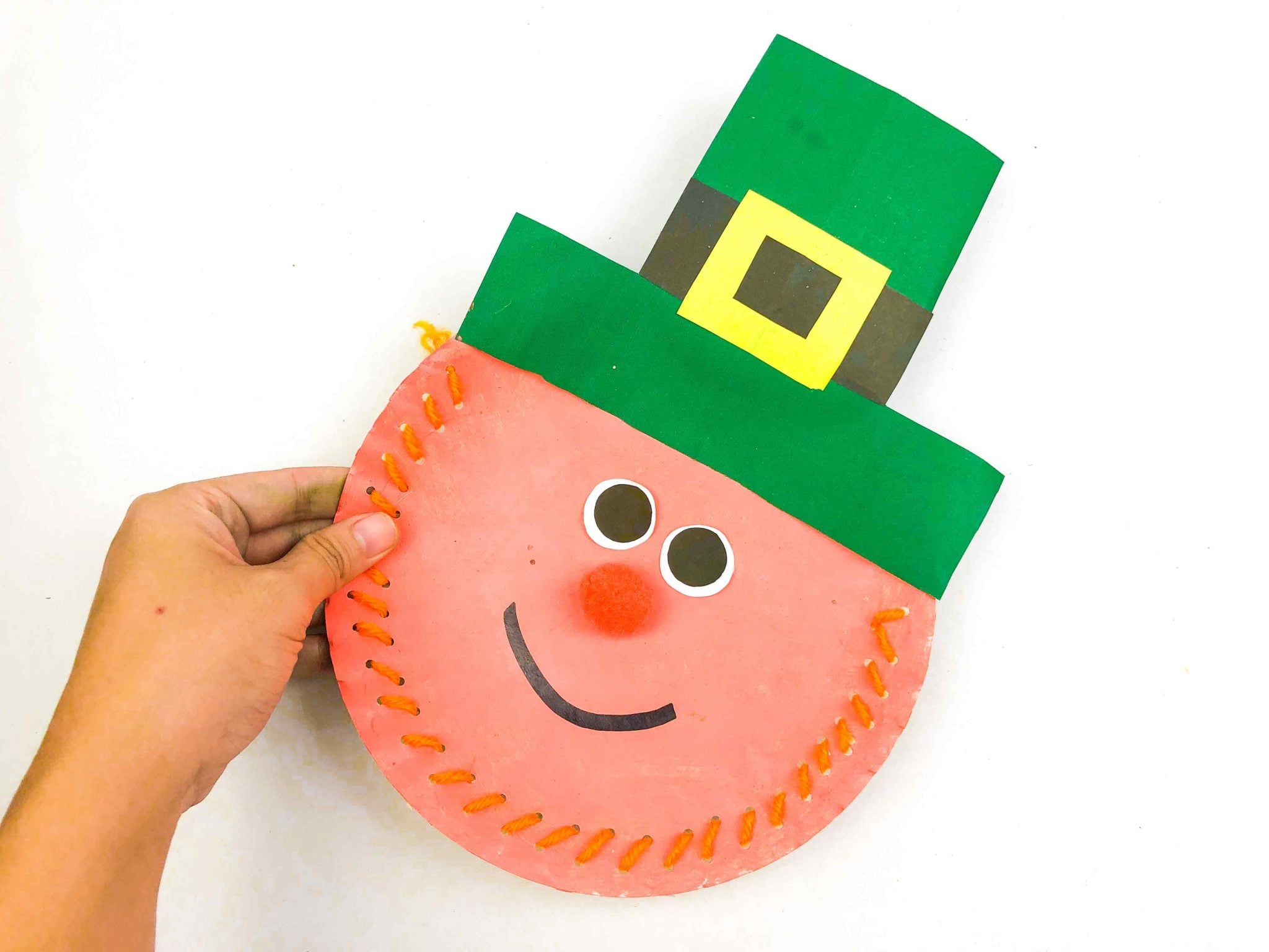 Leprechaun Following Directions Craft