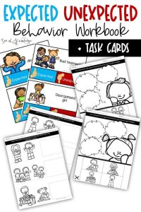 Expected Unexpected Behavior Activities and Printables
