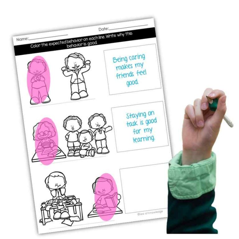 Expected Unexpected Behavior Activities and Printables