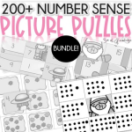 Easter Number Puzzle Activities and Worksheets for Kids