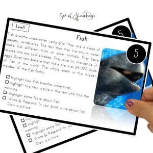 Classification of Animals PDF Reading Tasks