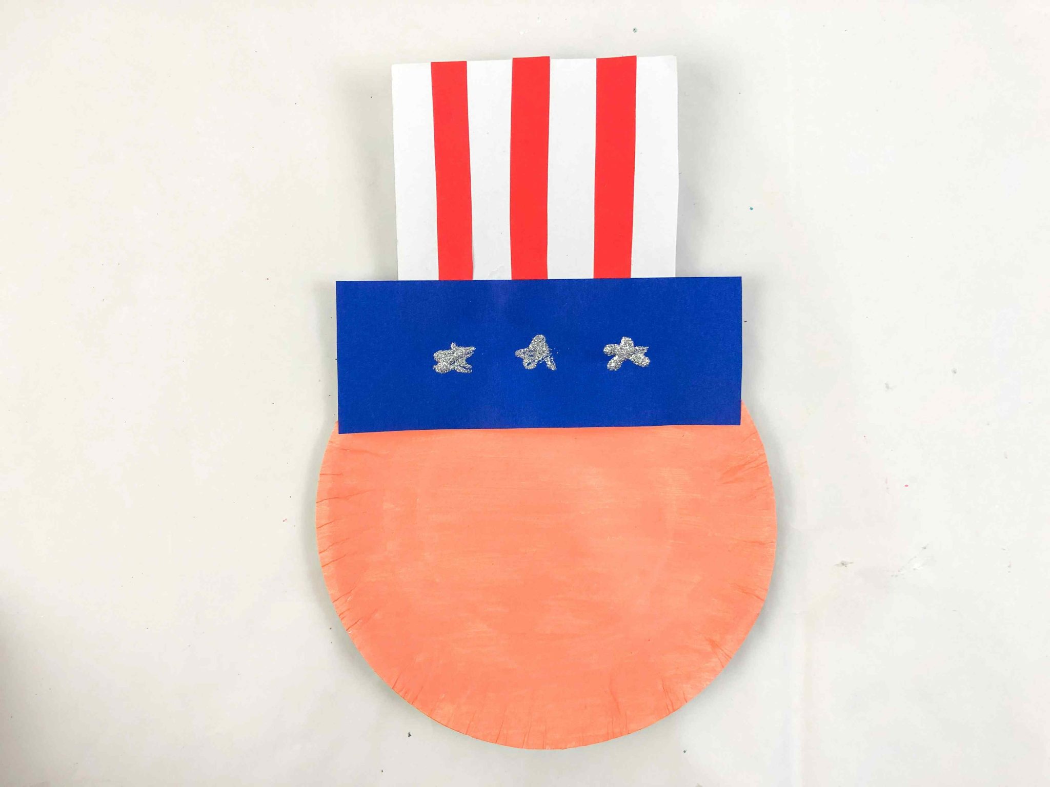 4th July Hat Craft Featuring Uncle Sam: Step by Step Directions + Download