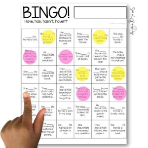 Have Present Tense Printable Game for Free: Unleash the Fun
