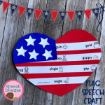 4th of July Bulletin Board Ideas - Free Short Vowels Craft Display