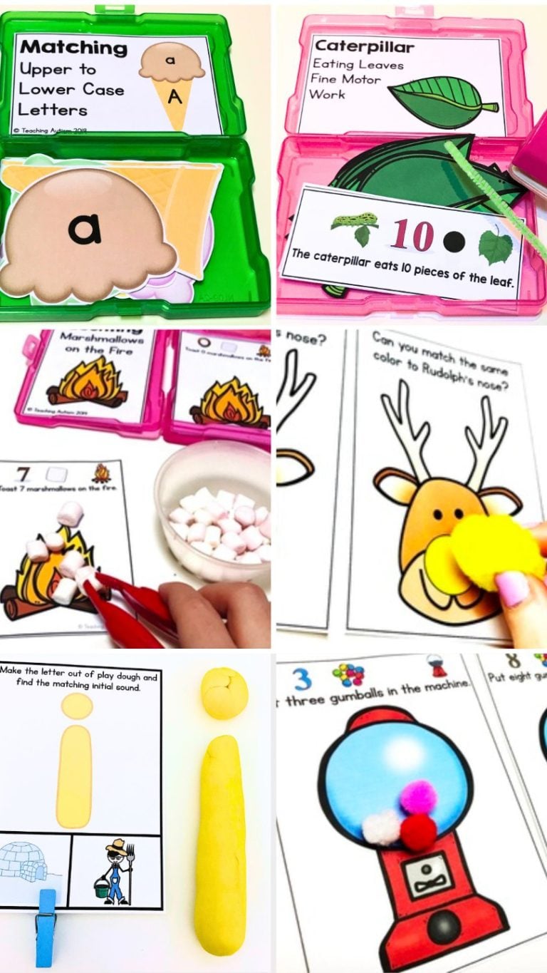 Task Boxes for Special Education: Download a Set of Fun and Free Fall ...