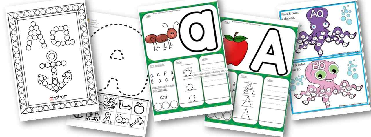 250+ Alphabet Activities for Kids - Get the Mega Bundle Free