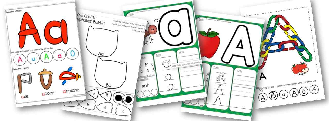 250+ Alphabet Activities for Kids - Get the Mega Bundle Free