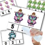 Counting Fairytale Cards Printable: Cute Ideas for Learning Counting Skills