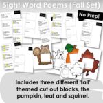 Sight Word Poems: Fun Crafts to Promote Reading Fluency