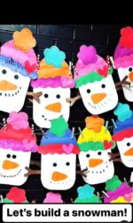 50+ Build a Snowman Craft Printable Ideas for Kids