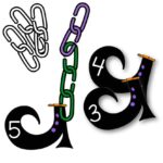 Halloween Counting Activity: Build the Witch's Leg