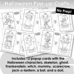Halloween Ghost Coloring Pages: Bonus Surprise Ghost Popup