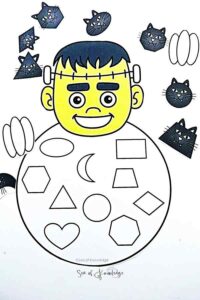 Halloween 2D Shapes: Craft Adventure for Preschoolers
