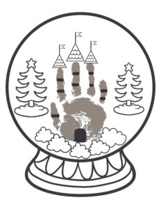 Santa Handprint Activity + Bonus Christmas Handprint Bundle