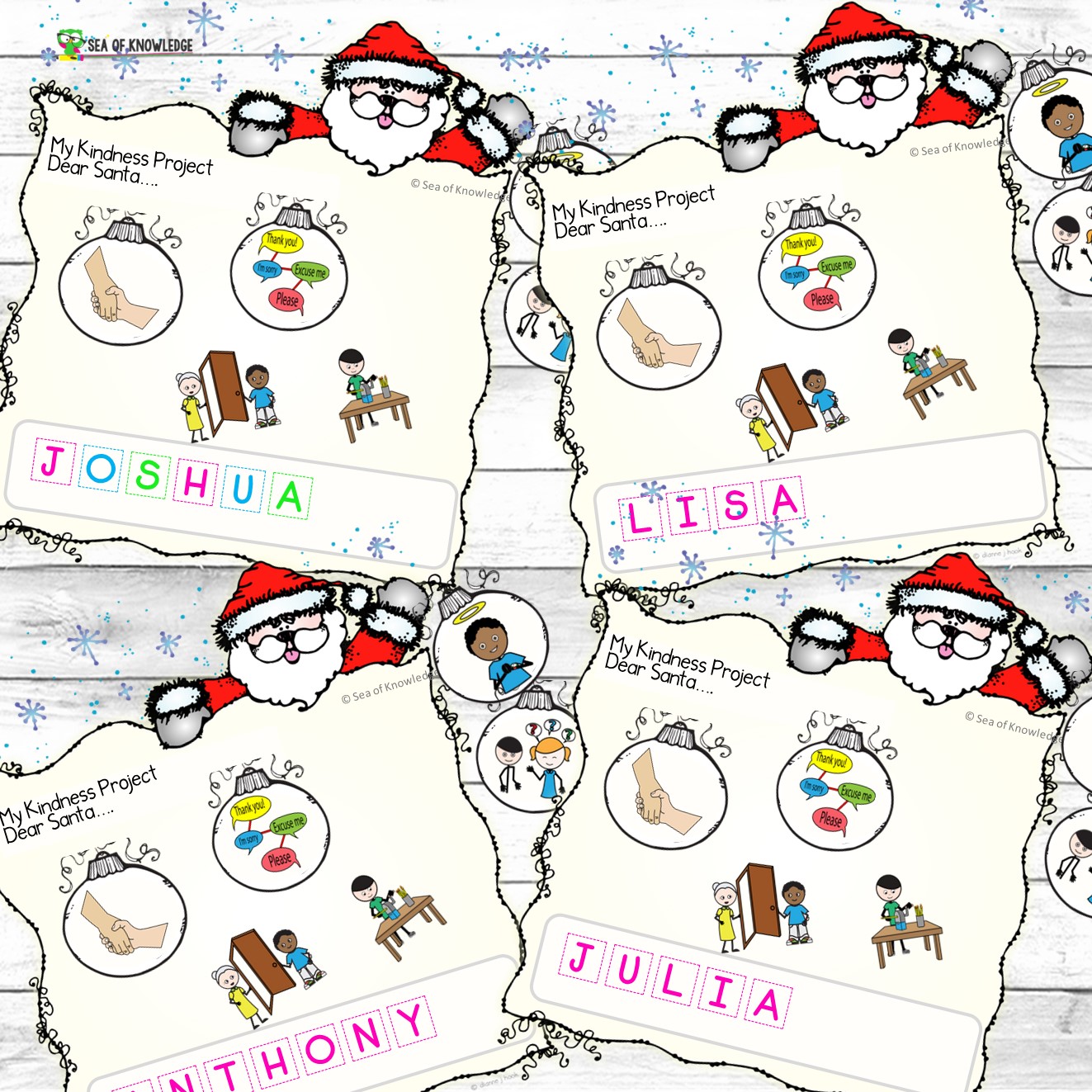 10+ Letter to Santa Template Ideas, Writing Crafts and more!