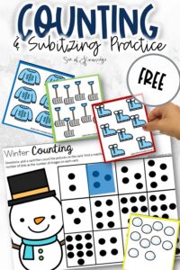 3 Best Hands-on Counting Activities for Preschool: Winter Theme