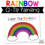 50+ Q Tip Painting Templates and Free Downloads for Preschool