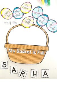 5 Best Printable Easter Basket Template Ideas - Free SEL Printables ...