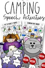 10 Hands-on Camping Speech Therapy Activities for Homeschoolers
